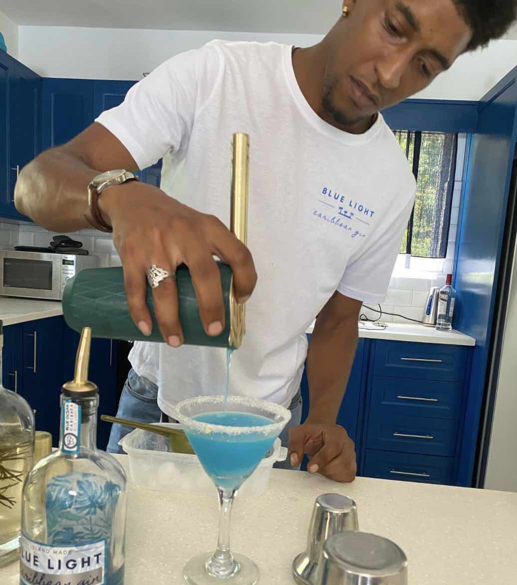 Caribbean Gin Cocktail Competition - Blue Light Caribbean Gin